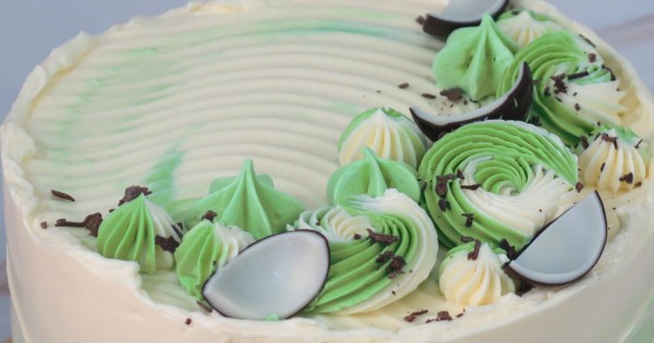 Pandan Kaya Cake